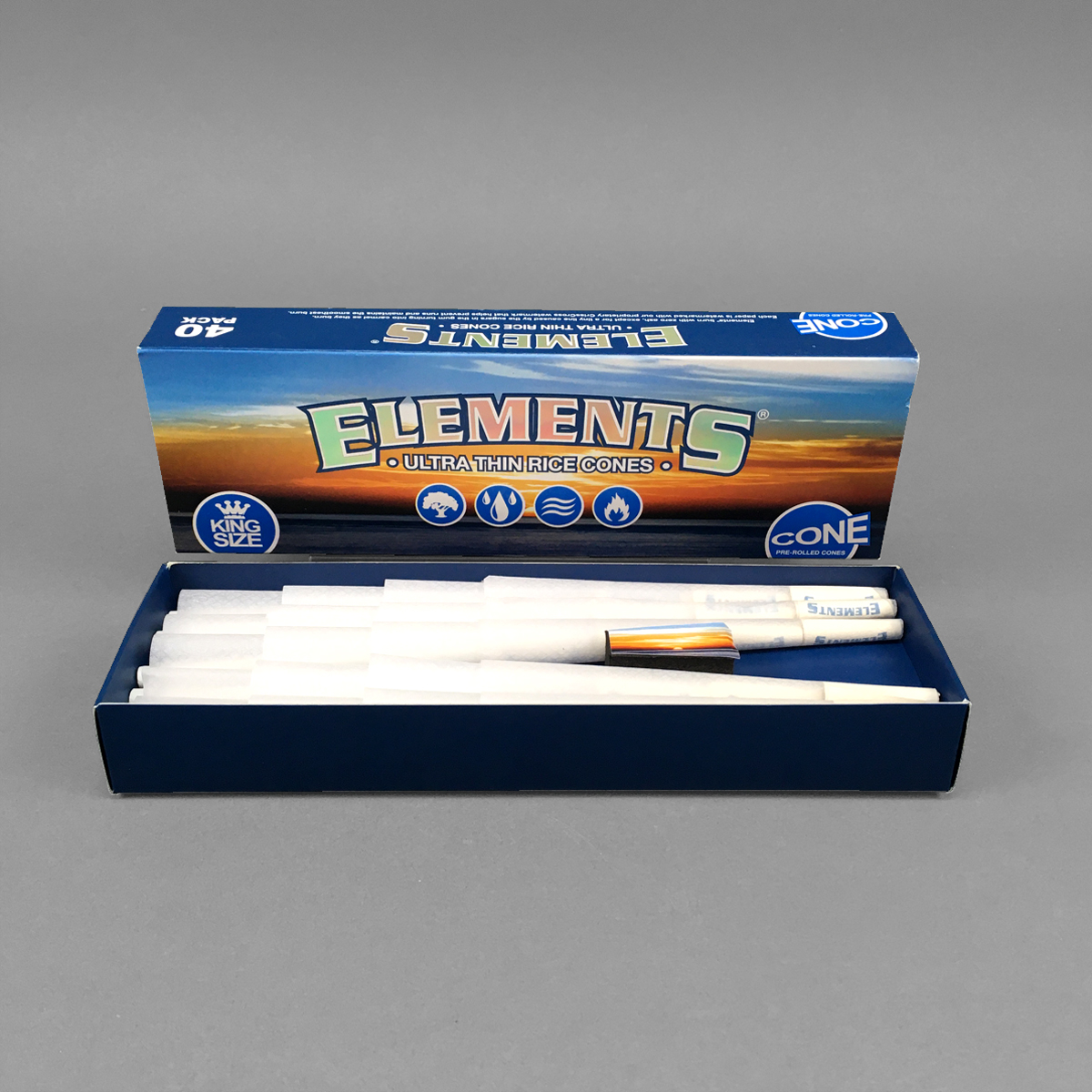 Elements Cones King Size, 40er Pack | Prerolled | Papers | Chillhouse ...