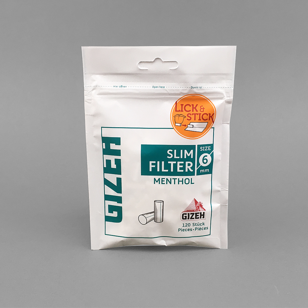 Gizeh Slim Filter Menthol jetzt günstig online kaufen